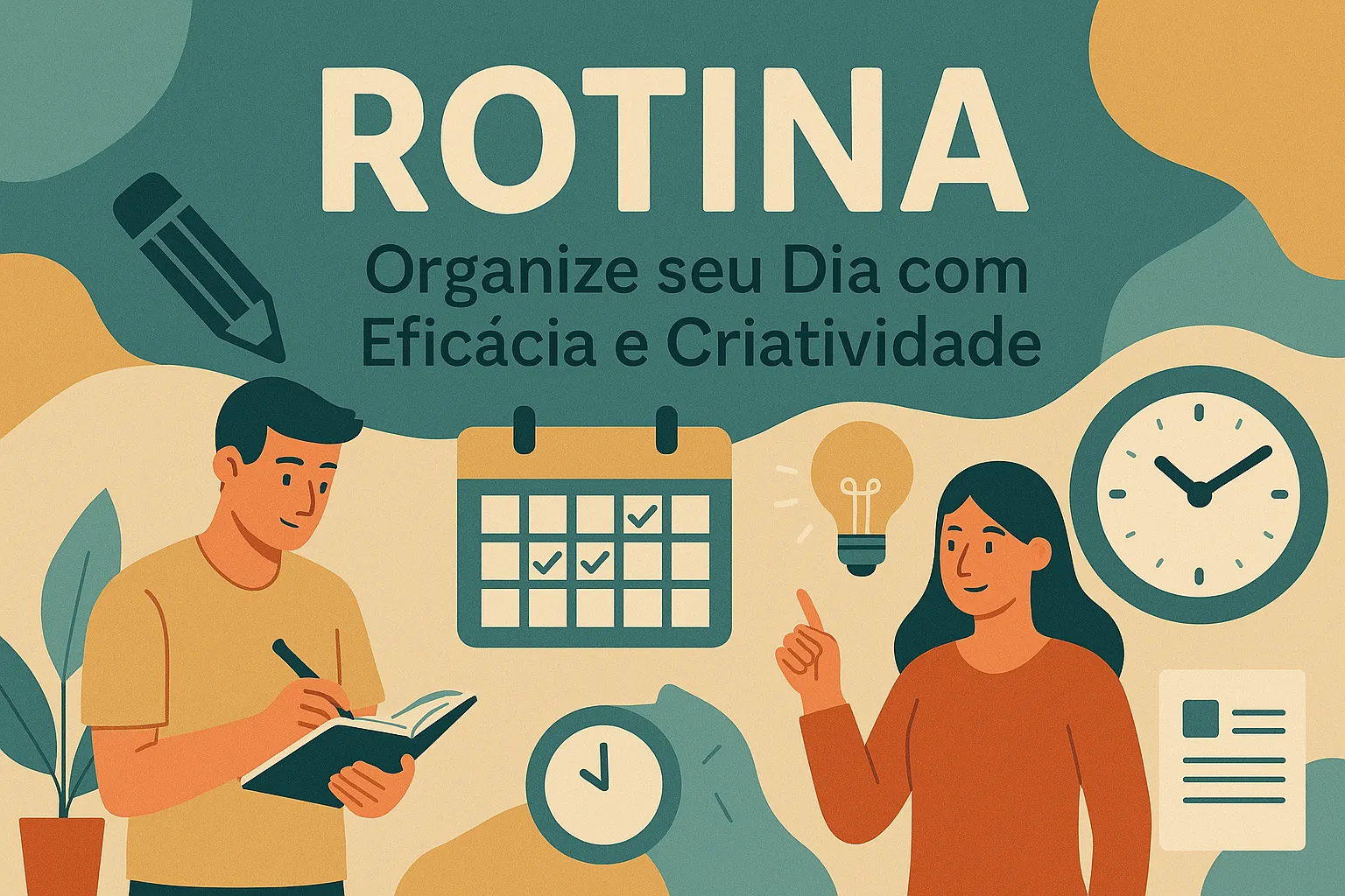 Rotina: Organize seu Dia com Eficácia e Criatividade - App Arte